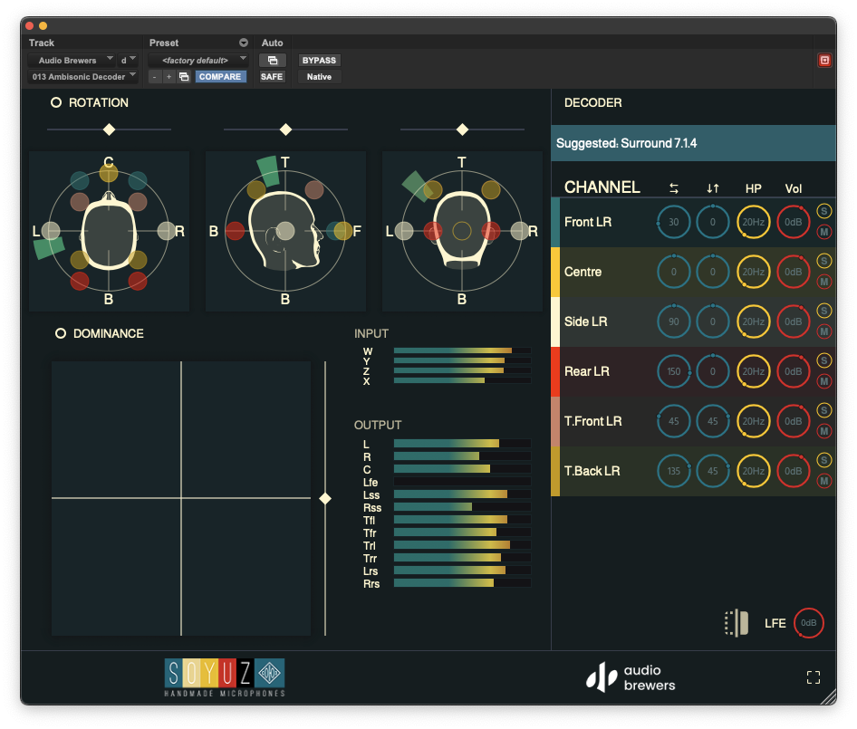 013 AMBISONIC — Audio Brewers